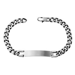 Akzent ID Armband Santiago (einzeln), silberfarben