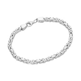Smart Jewel Armband Königskette massiv, Silber 925, silberfarben