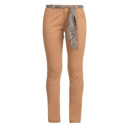 Le Temps Des Cerises Chinohose 'Dyli 4' Damen Größe 42 camel / grau