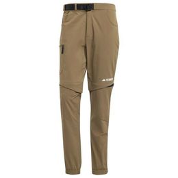 adidas terrex - Utilitas Z. O Pants - Zip-Off-Hose Gr M beige