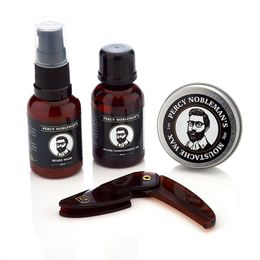 Percy Nobleman’s Percy Nobleman Bartpflege Beard Grooming Kit 4 Artikel im Set