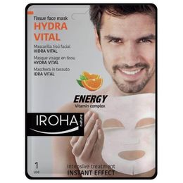 IROHA IROHA > Gesichts-Vliesmasken Hydra Vital Tissue Face Mask for Men 1 Stck.