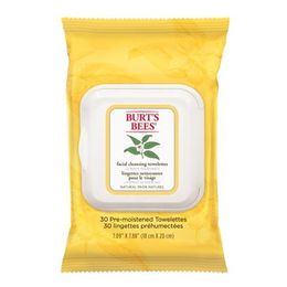 Burt´s Bees Burt's Bees Gesichtspflege Facial Towelettes with White Tea Extract 30 Stck.