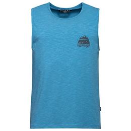 Chillaz - Calanques Climbing Bus - Tank Top Gr S blau