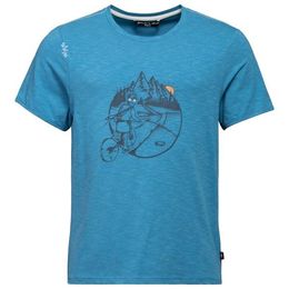 Chillaz - Homo Mons Velo - T-Shirt Gr S blau