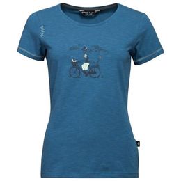 Chillaz - Women's Gandia Tyrolean Trip - T-Shirt Gr 34 blau