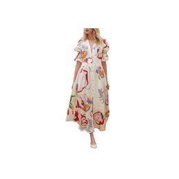 FIDDY Strandkleid Strandkleid – Bedrucktes Maxikleid – Kleid