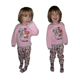 PAW PATROL Shirt & Hose Baby- / Kleinkind Trainingsanzug für Mädchen – PAW PATROL "Go Team (Set