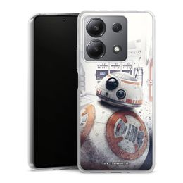 DeinDesign Xiaomi Redmi Note 13 5G Handy Silikon H&uuml;lle Case transparent Handyh&uuml;lle Robot Star Wars Merchandise Silikon Case