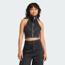 Adidas Fashion Montreal Denim Cropped Weste