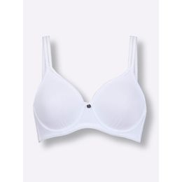 w&auml;schepur w&auml;schepur Damen B&uuml;gel-BH, wei&szlig;, Gr&ouml;&szlig;e 80C