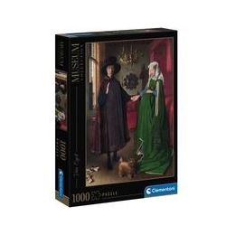 Clementoni Museum Collection: Van Eyck - Die Arnolfini-Hochzeit , Puzzle 1000 Teile Teile: 1000 Altersangabe: ab 10 Jahren