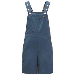 Jack Wolfskin Latzhose VILLI SHORT OVERALL K, blau