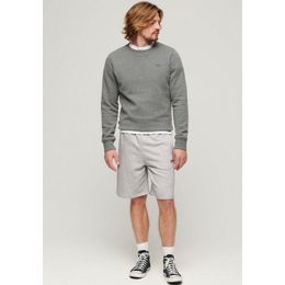 Superdry Jerseyhose SD-ESSENTIAL LOGO JERSEY SHORT UB, grau