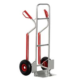 Kraft Werkzeuge Transportkarre 200 kg, weiß - rot