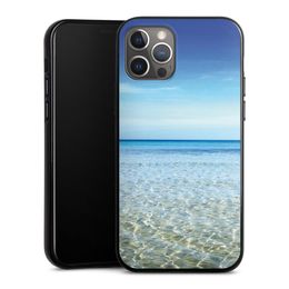 DeinDesign iPhone 12 Pro Handy Silikon H&uuml;lle Case schwarz Handyh&uuml;lle Urlaub Sky Ocean