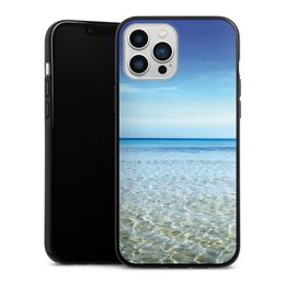 DeinDesign iPhone 13 Pro Max Handy Silikon H&uuml;lle Case schwarz Handyh&uuml;lle Urlaub Sky Ocean
