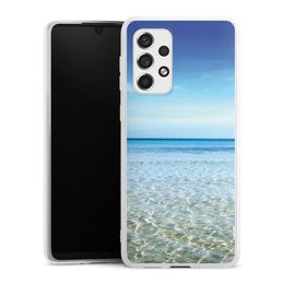 DeinDesign Galaxy A33 5G Handy Silikon H&uuml;lle Case transparent Handyh&uuml;lle Sky Ocean Urlaub Silikon Case