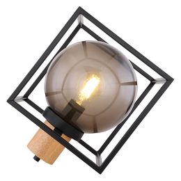 Globo Lighting - HILKO - Tischleuchte Metall schwarz matt, 1x E27 LED