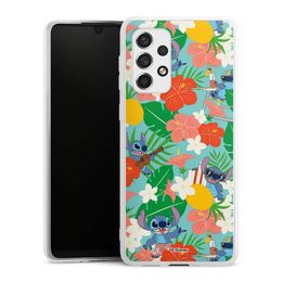 DeinDesign Galaxy A33 5G Handy Silikon H&uuml;lle Case transparent Handyh&uuml;lle Disney Movie Lilo & Stitch Silikon Case