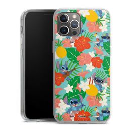 DeinDesign iPhone 12 Pro Max Handy Silikon H&uuml;lle Case transparent Handyh&uuml;lle Lilo & Stitch Movie Disney Silikon Case