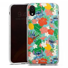 DeinDesign iPhone Xr Handy Silikon H&uuml;lle Case transparent Handyh&uuml;lle Lilo & Stitch Movie Disney Silikon Case