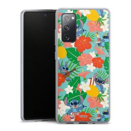 DeinDesign Galaxy S20 FE 5G Handy Silikon H&uuml;lle Case transparent Handyh&uuml;lle Disney Movie Lilo & Stitch Silikon Case