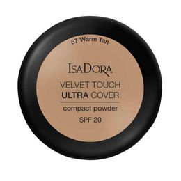 Isadora Teint Velvet Touch Ultra Cover Compact Powder SPF 20 10 g Warm Tan