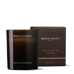 Molton Brown Duftkerzen Delicious Rhubarb & Rose Luxus-Duftkerze 190 g