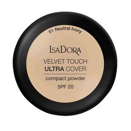 Isadora Teint Velvet Touch Ultra Cover Compact Powder SPF 20 10 g Neutral Ivory