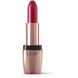 L.O.V Lippen LIPAFFAIR color & care lipstick metallic 3,70 g Atomic Prime