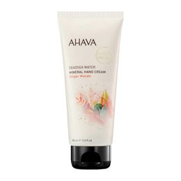 AHAVA Handpflege Deadsea Water Mineral Hand Cream Ginger Wasabi 100 ml