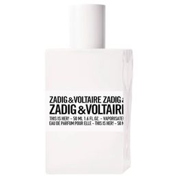 Zadig & Voltaire ZADIG&VOLTAIRE This is Her! Eau de Parfum Nat. Spray 50 ml