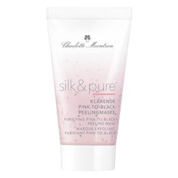 Charlotte Meentzen Silk & Pure Klärende Pink-to-Black-Peelingmaske 50 ml