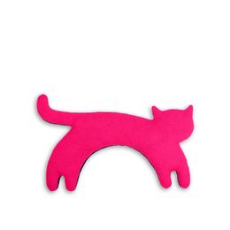 Leschi Nackenkissen "Die Katze Minina" in Pink - (B)17 x (L)39 cm