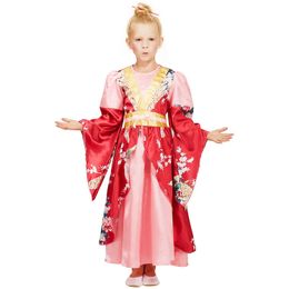 buttinette Geisha-Kostüm "Miyuku" für Kinder, rosa