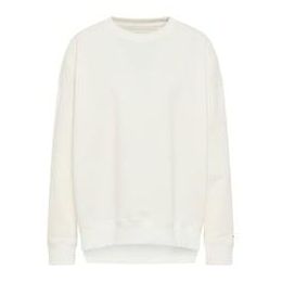 Eterna Strick Pullover in weiß unifarben, weiß, XL
