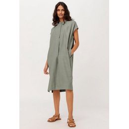 hessnatur A-Linien-Kleid aus Bio-Baumwolle mit Leinen (1-tlg)