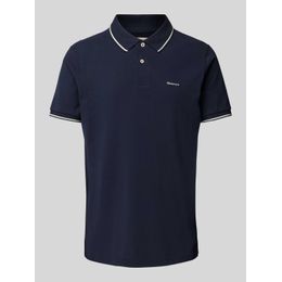 Gant Poloshirt mit Label-Stitching Modell 'TIPPING'