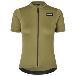 GripGrab - Women's Merino S/S Jersey - Radtrikot Gr L oliv