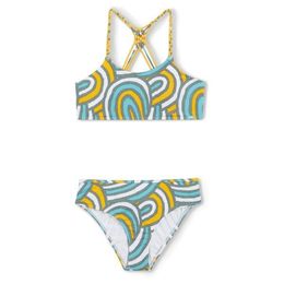 O`Neill O'Neill - Kid's Mix And Match Tropics Bikini - Bikini Gr 128 bunt