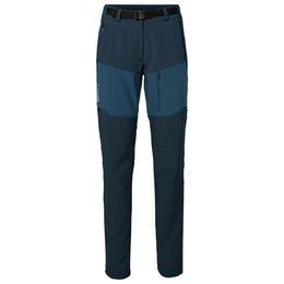 Vaude - Women's Elope Zip-Off Pants - Zip-Off-Hose Gr 44 - Short dark sea