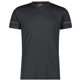 CMP - Shortsleeve Light Polyester T-Shirt - Funktionsshirt Gr 46 grau