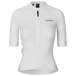 GripGrab - Women's Endurance S/S Jersey - Radtrikot Gr XS grau/weiß