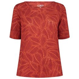 CMP - Women's Burnout Jersey T-Shirt - Funktionsshirt Gr 36 rot