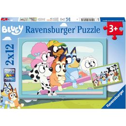 Ravensburger Puzzle Spaß mit Bluey, 24 Puzzleteile, Made in Europe, FSC® - schützt Wald - weltweit, bunt