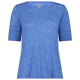 CMP - Women's Burnout Jersey T-Shirt - Funktionsshirt Gr 36 blau