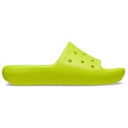 Crocs - Kid's Classic Slide V2 - Sandalen US C12 | EU 29-30 grün