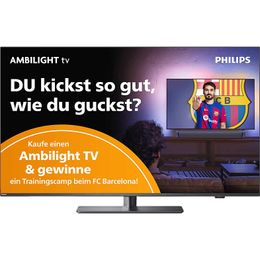Philips 55PUS8808/12 4K LED Ambilight TV (Flat, 55 Zoll / 139 cm, UHD 4K, SMART TV, Ambilight, GoogleTV 12)