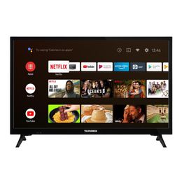 Telefunken D24H550X2CW 24 Zoll Fernseher / Android Smart TV (HD-ready, HDR, Triple-Tuner, Bluetooth)